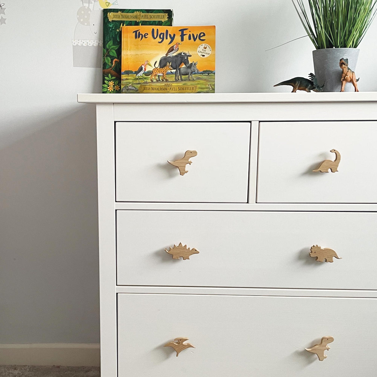 Dinosaur Drawer Handles – Wood and Whistles