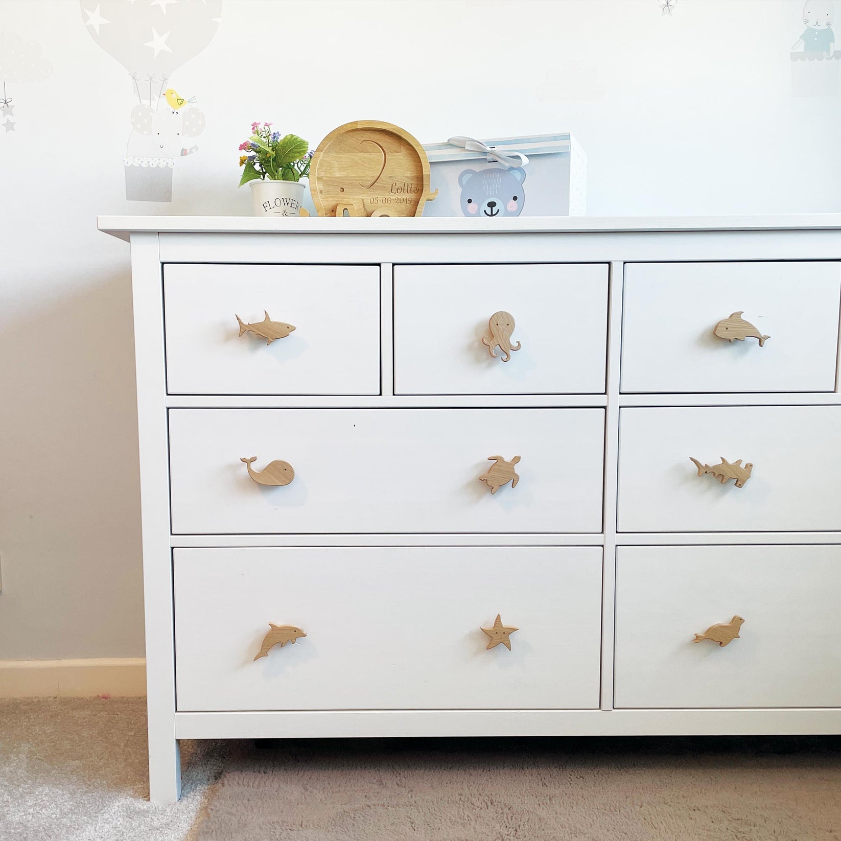 Ocean Animal Drawer Handles – Wood and Whistles