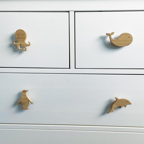 Ocean Animal Drawer Handles – Wood and Whistles